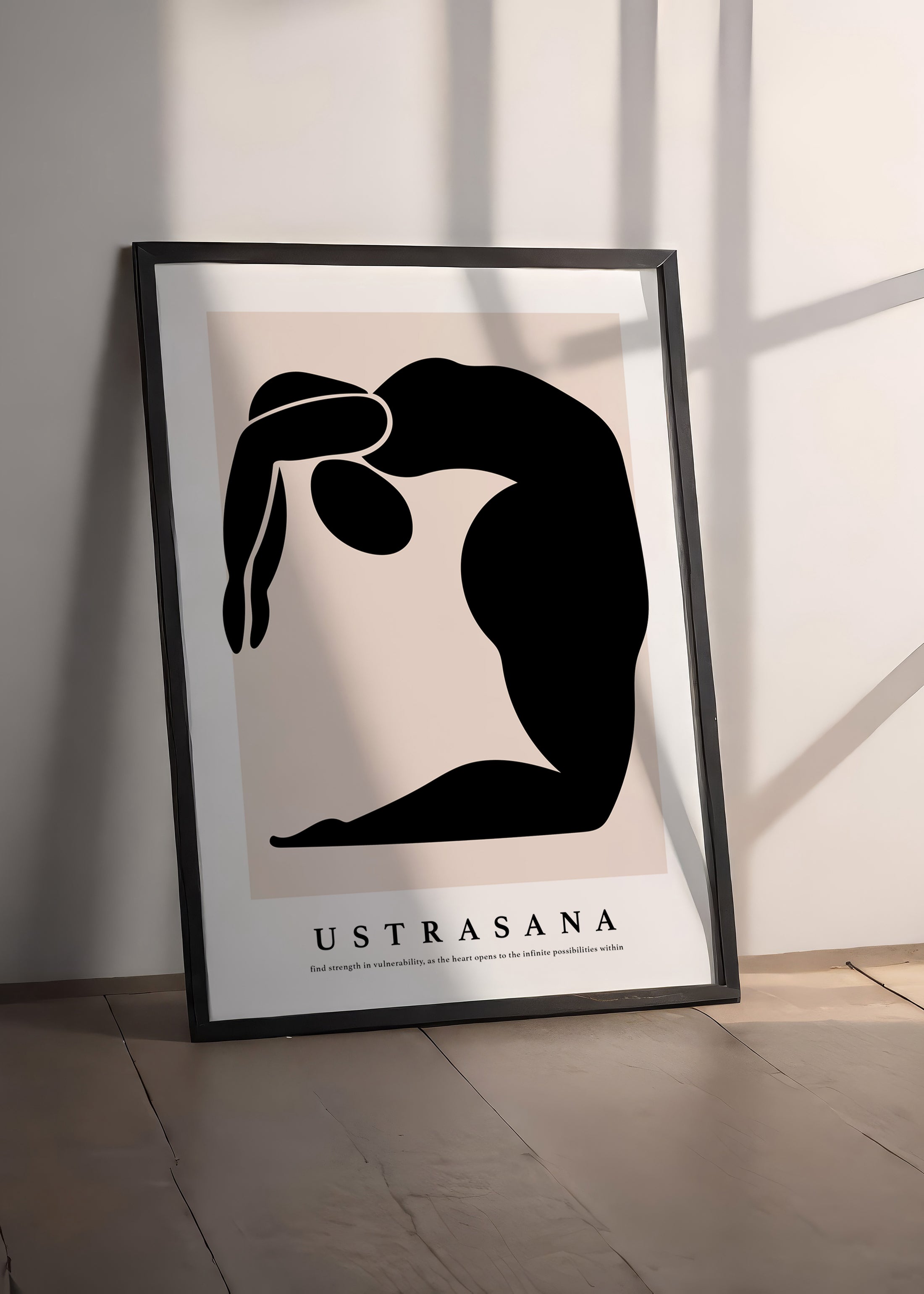 Ustrasana - Yoga Posture – nomart posters